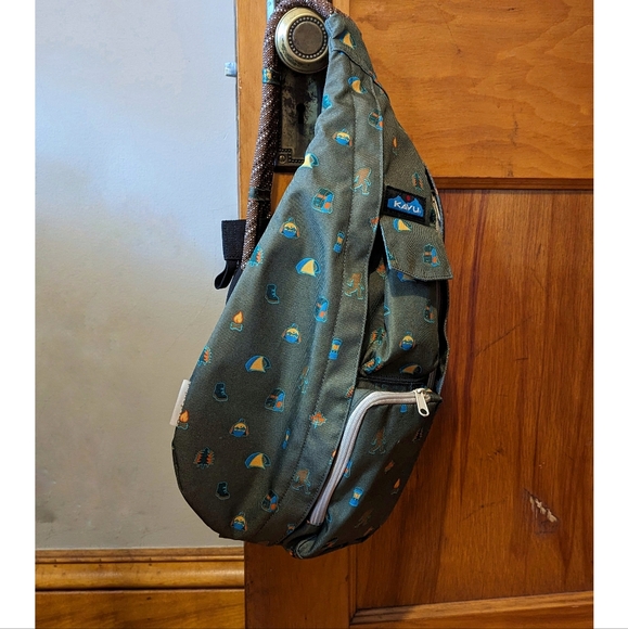 Kavu | Bags | Rare Kavu Rope Sling Bag Special Edition Green ...